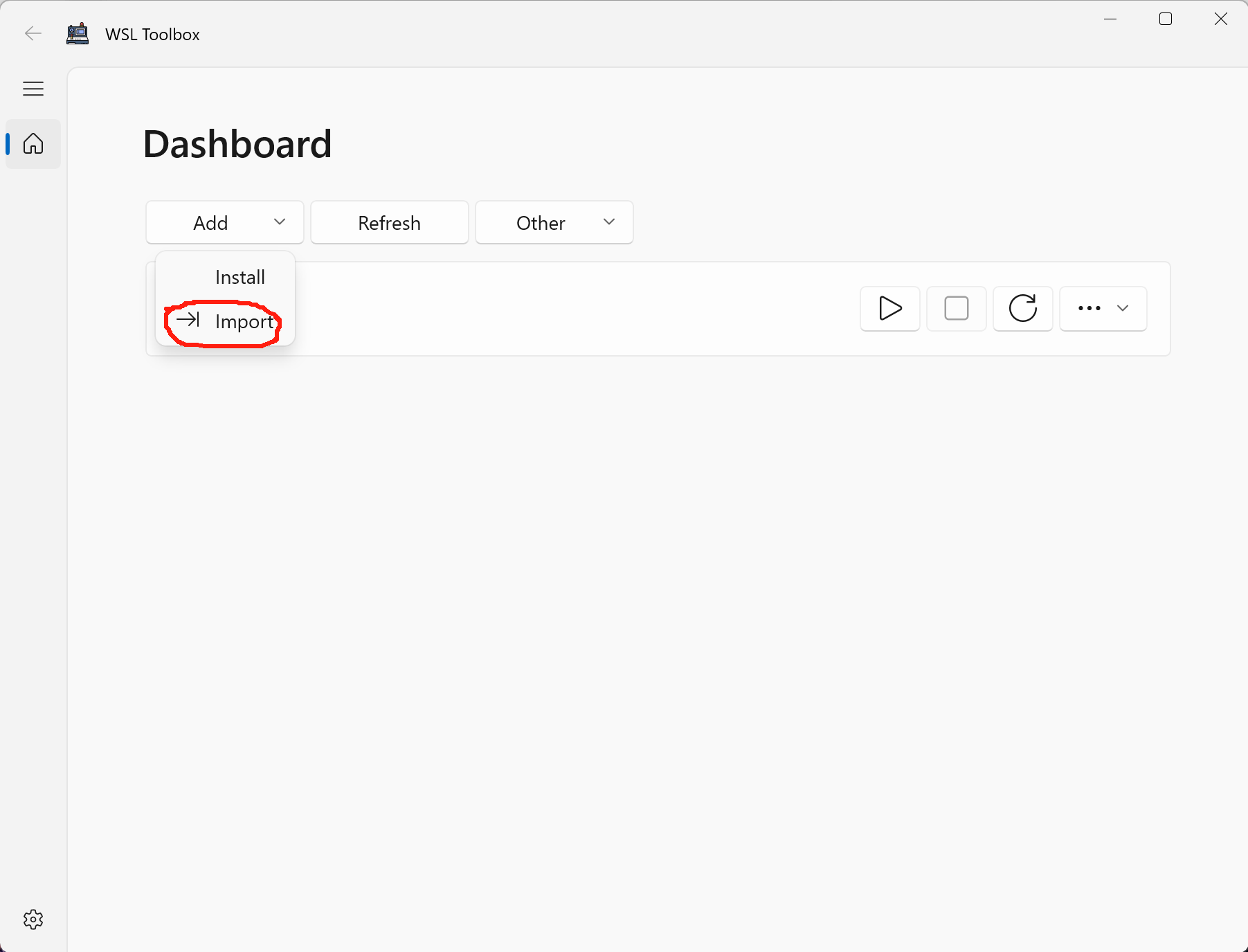 02 使用WSL ToolBox管理你的Linux子系统