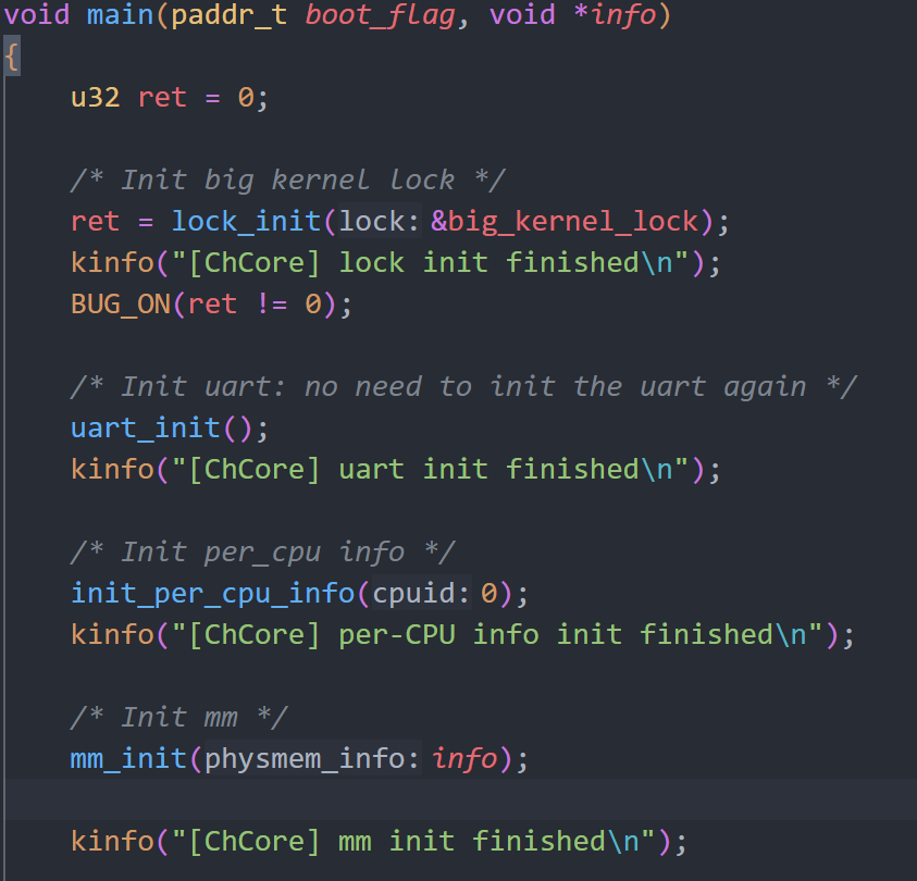 ChCore_lab2 做题笔记